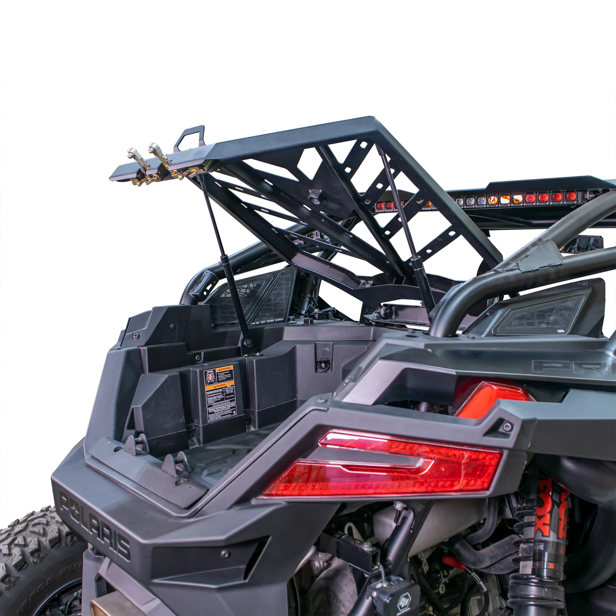 DRT RZR Pro XP / Pro R / Turbo R 2022+ Tire Carrier / Adventure Rack ...