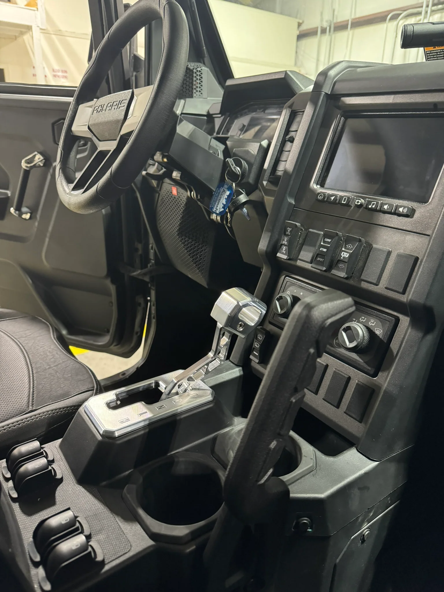 "POWDER COATED" Viper Machine Polaris Xpedition Gated Shift System ...