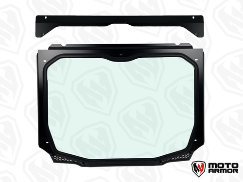 Moto Armor Pro R 4 Seat MAX Glass Windshield | NoCo Whips