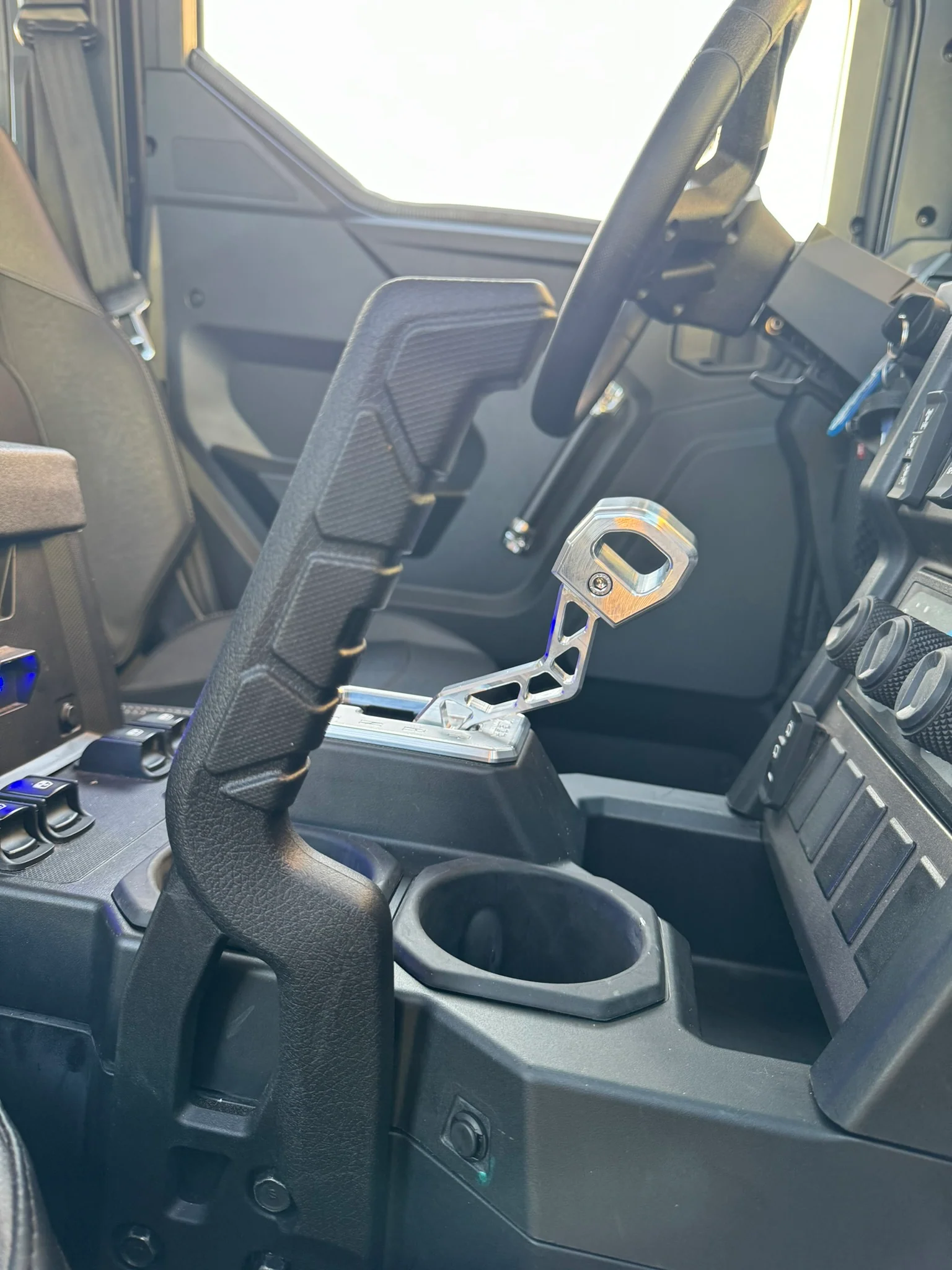 "POWDER COATED" Viper Machine Polaris Xpedition Gated Shift System ...