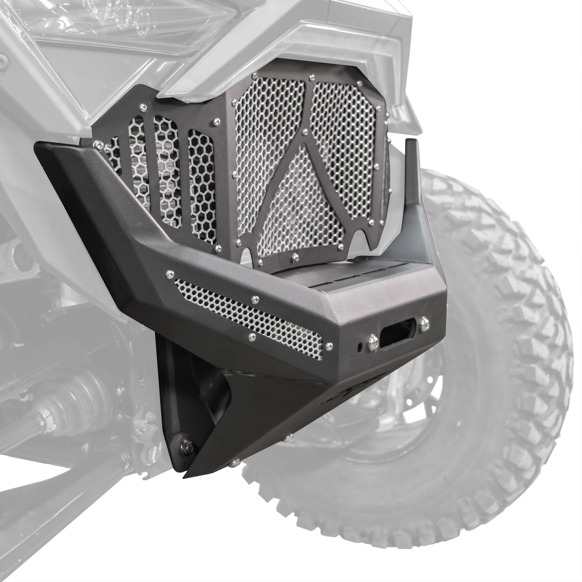 DRT Polaris RZR Pro R / Turbo R 2022+ Front Winch Bumper | NoCo Whips