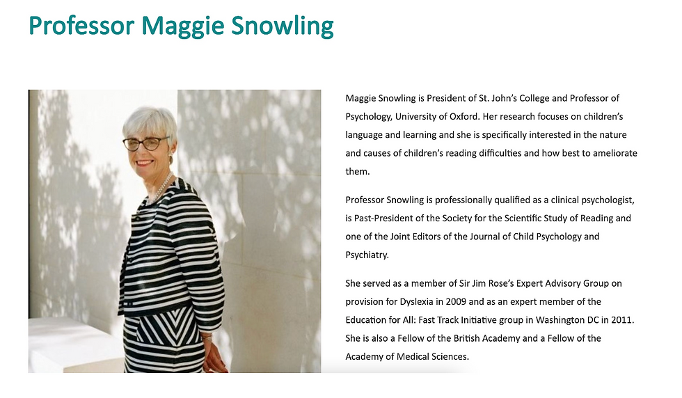 Dyslexia: Learn More...