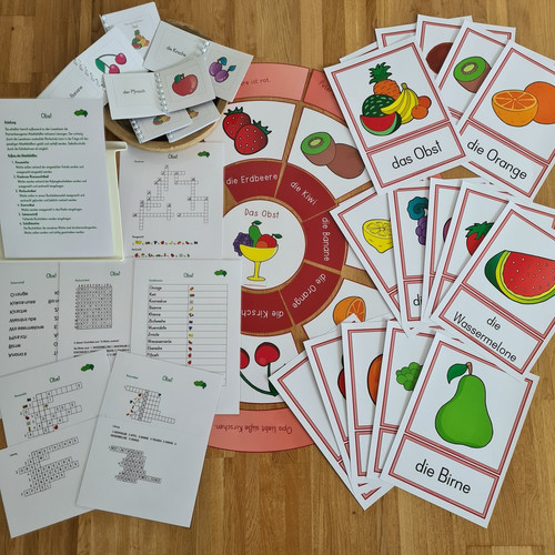 Wortschatz OBST - Materialpaket | SLL