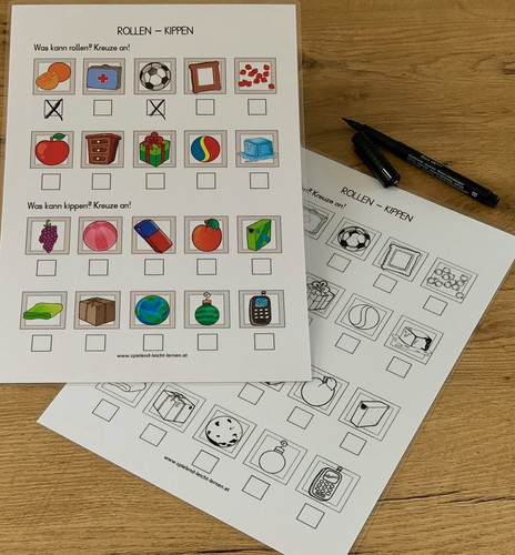 Rund oder eckig? - Klett und Kopiervorlage | SLL