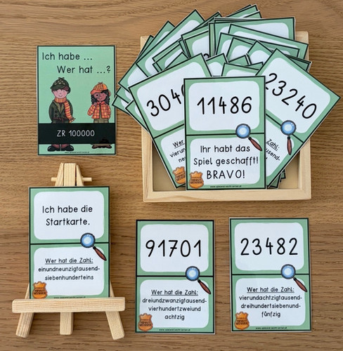 ZR 100 000 Ich habe… Wer hat…? – Spiel | SLL