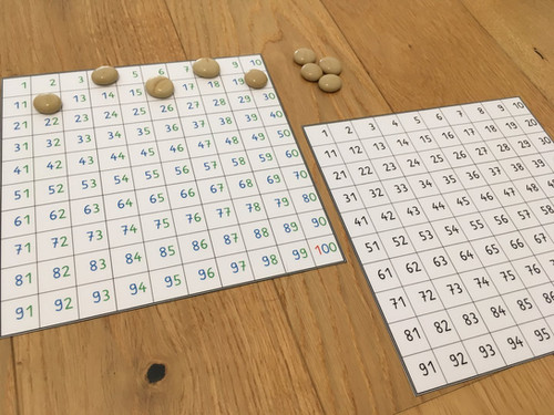 Hunderterfeld zur 4er Reihe | SLL