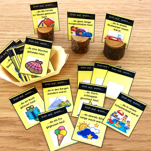 Bewegungsspiel Sommerferien Steh auf, wenn… | SLL