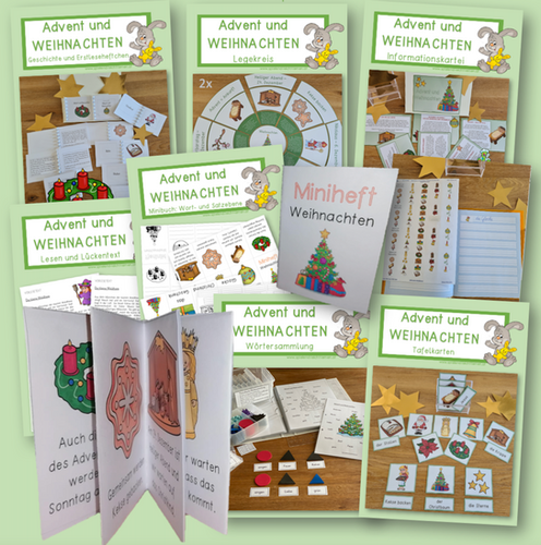 Advent/Weihnachten - großes Materialpaket | SLL