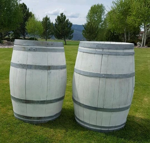 White Whiskey Barrels | PicKell’s Perfect Events OSC