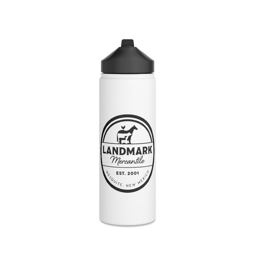 Landmark Stainless Steel Water Bottle, Standard Lid | Landmark Mercantile