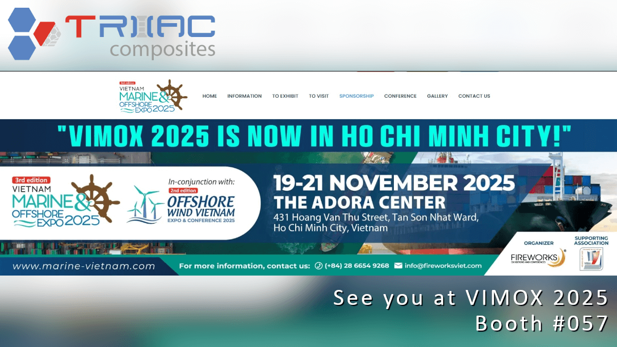 Triac Composites Showcases Innovations at VIMOX 2025 in HCMC, Vietnam