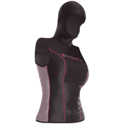 Sharkskin Chillproof Vest With Hood - Ladies | PDA Hillarys