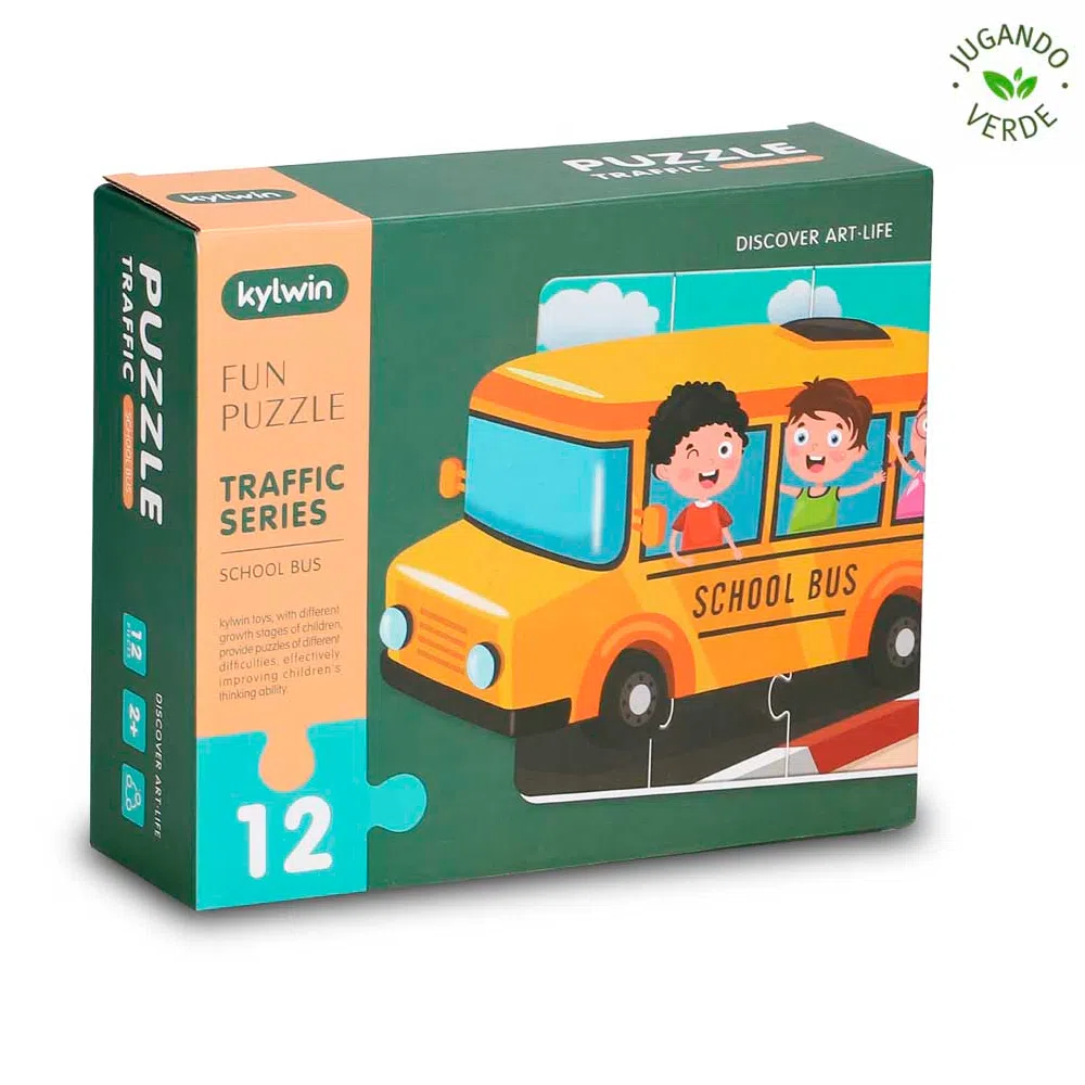 Rompecabezas Bus Escolar | Compañía de Juguetes