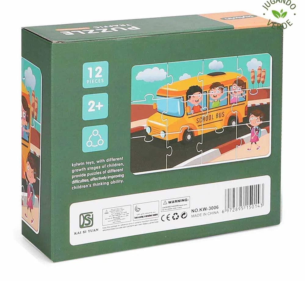Rompecabezas Bus Escolar | Compañía de Juguetes