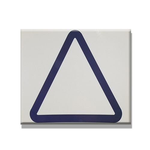 Laminated Blue Triangle | Delhi Pranic Healing