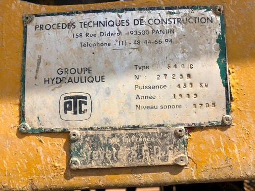 PTC 540C Hydraulic Power Pack | TN Machinery