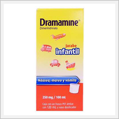Dramamine For Kids (250 mg/100 ml) | vacationstore