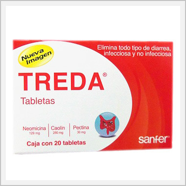 Treda For Diarrhea (20 count) | vacationstore