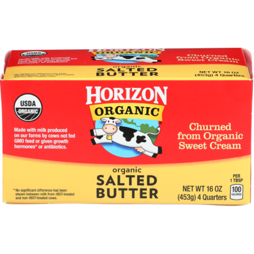 Horizon Organic Butter Salted or Unsalted 4pk (454g) | vacationstore