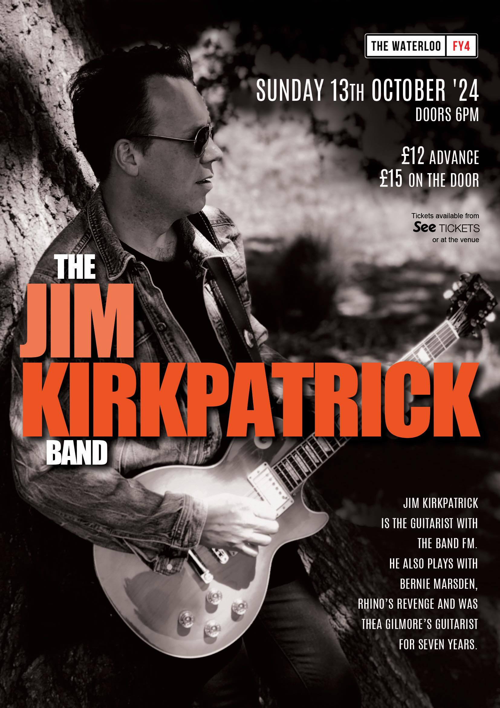 The Jim Kirkpatrick Band | Waterloo Music Bar