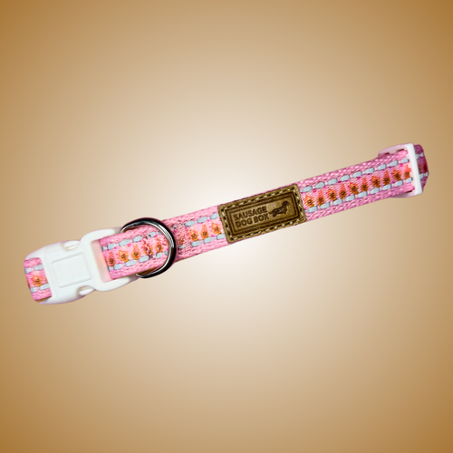 ‘Dashin’ Through The Dough’ Gingerbread Adjustable Dachshund Collar ...