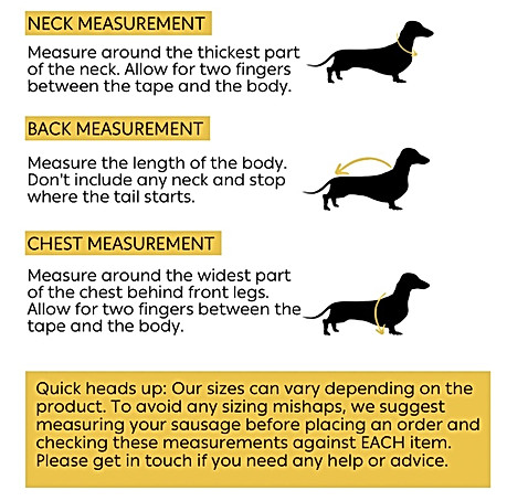 How To Measure | Sausage Dog Box