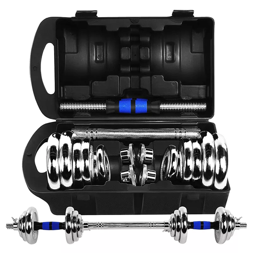 Boxed Cast Iron Barbell Dumbbell Set | My Site