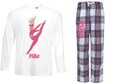 Personalised Freestyle Dancer Pyjamas | Dance Portal Apparel