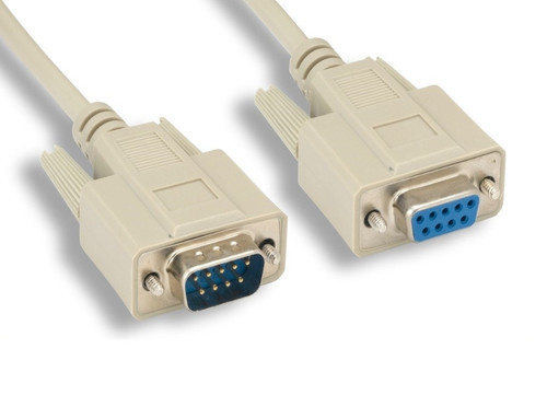 15Ft DB9 Male to Female Serial Cable | Bargain Cable Direct