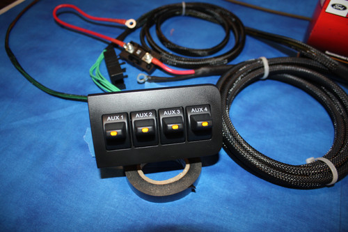 Gen 1 Relay Panel with Factory Ford Aux Switches (4) | lvj-motorsports