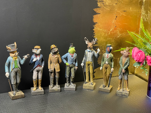 Dapper Animals - Stag Rabbit Fox Pheasant Mole Frog Ratty Badger | The ...