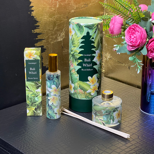 Bali Whirl Room Spray Sea Salt Scent 100m Or Reed Diffuser 150ml | The Lilly Pad