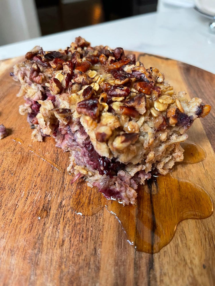 Mixed Berry Baked Oatmeal