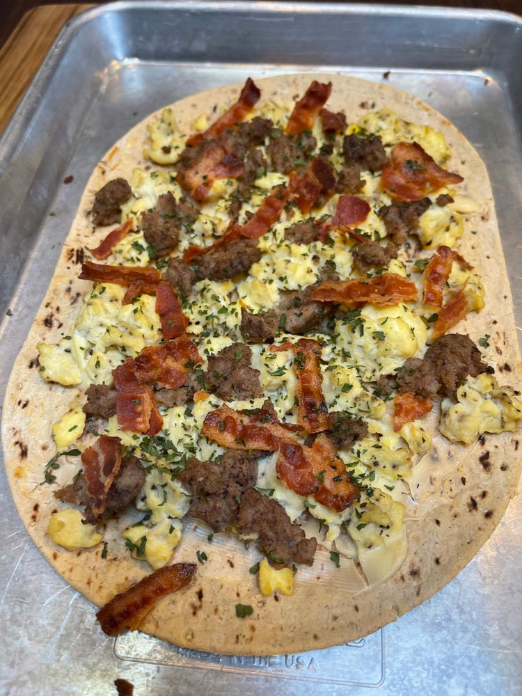 Flatbread Breakfast Pizza
