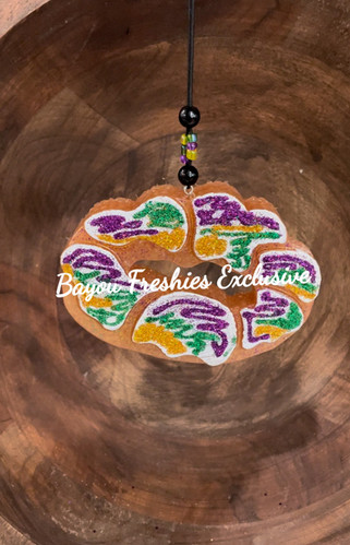 Bayou Freshies King Cake [Med. Freshie] | Bayou Freshies