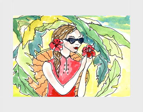 Madame May Chang • Watercolor Print | saltysister-usa