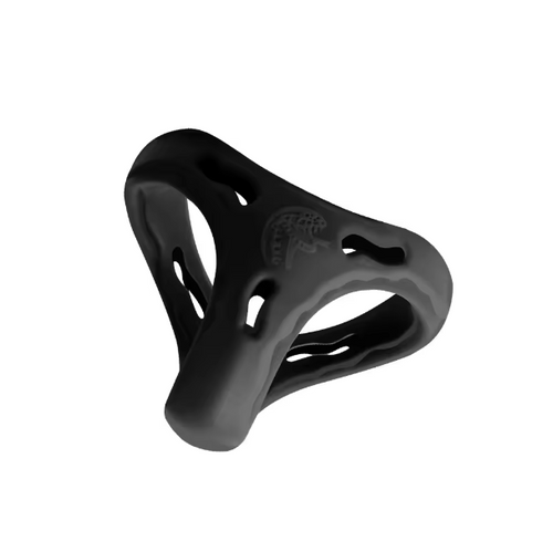 Noir 3-in-1 Silicone C*ck Ring | Sinner