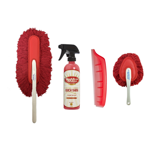 Classic Car Duster Detailing Kit with Jelly Blade and Quick Shine | Cal ...