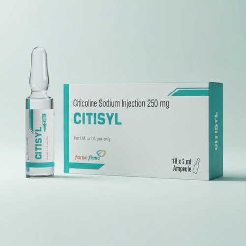 Citicoline Sodium Injection Manufacturer & Supplier | Farbe Firma Pvt Ltd
