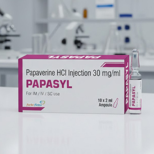 Papaverine Hydrochloride Injection Manufacturer & Supplier | Farbe ...