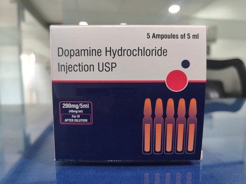 Dopamine Hydrochloride Injection – Manufacturer, Exporter & Supplier by ...