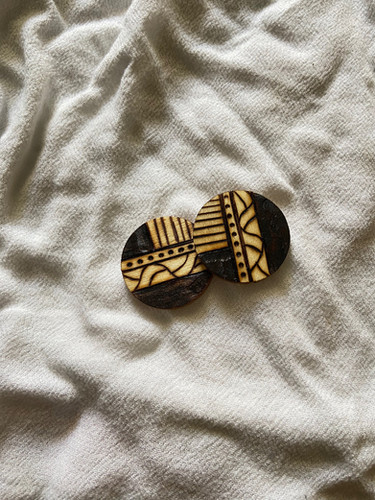 Onda Studs | Inverse Art