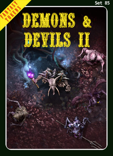 Fantasy Tokens Set 85, Demons & Devils 2 | Mysite