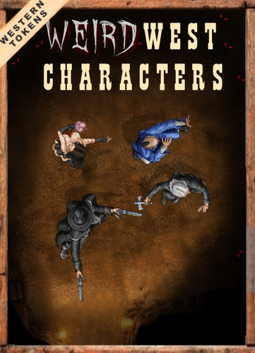 Western Tokens Set 7, Weird West Characters | Mysite