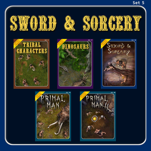 Fantasy Bundles Set 5, Sword & Sorcery | Mysite