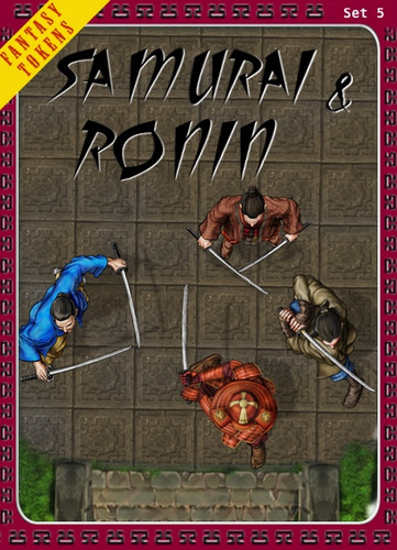 Fantasy Tokens Set 5, Samurai & Ronin | Mysite