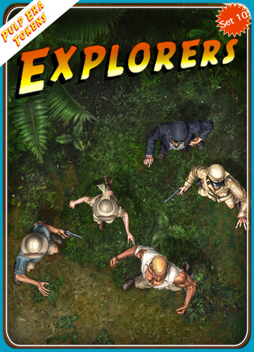 Pulp Era Tokens Set 10, Explorers | Mysite