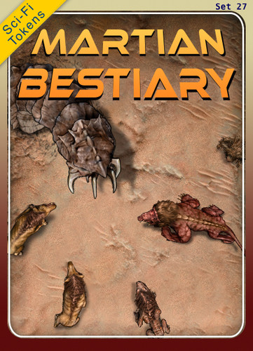 Sci-Fi Tokens Set 27, Martian Bestiary | Mysite