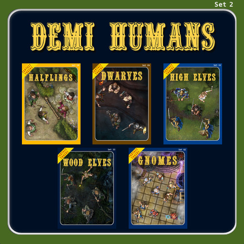 Fantasy Bundles Set 2, Demi Humans | Mysite