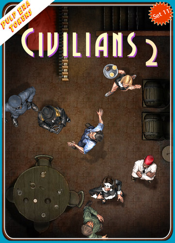 Pulp Era Tokens Set 11, Civilians 2 | Mysite